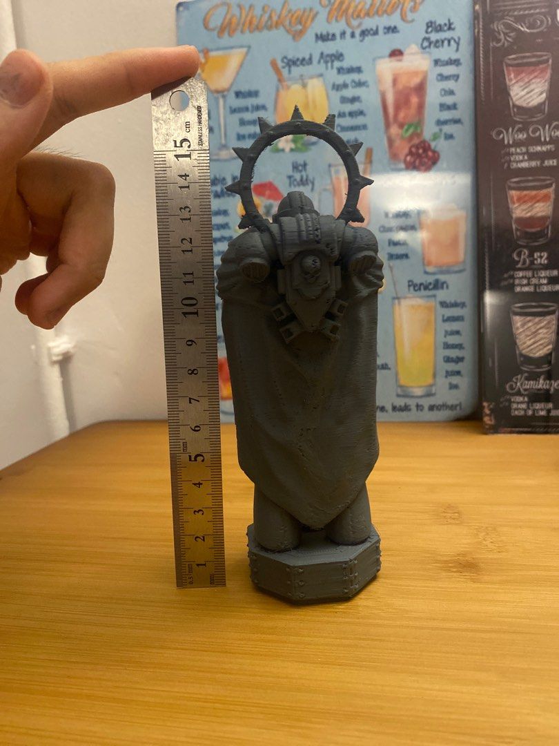 Warhammer 40k Kill team Statue terrain center piece large space marine ...