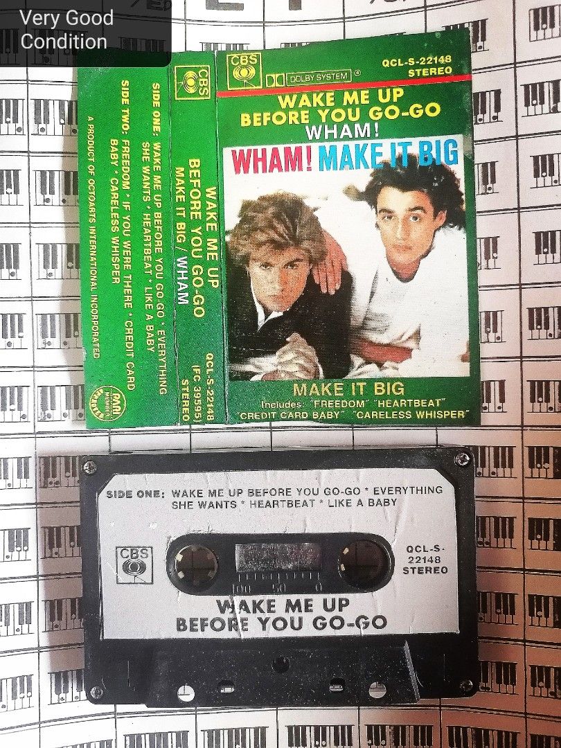 Wham! Make it Big Cassette Tape Original Cassette Tapes For Sale ...