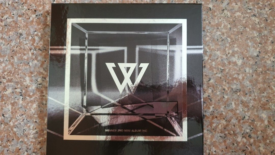 WINNER 2nd Mini Album [WE] Black ver. - Photobook + CD, Hobbies & Toys ...