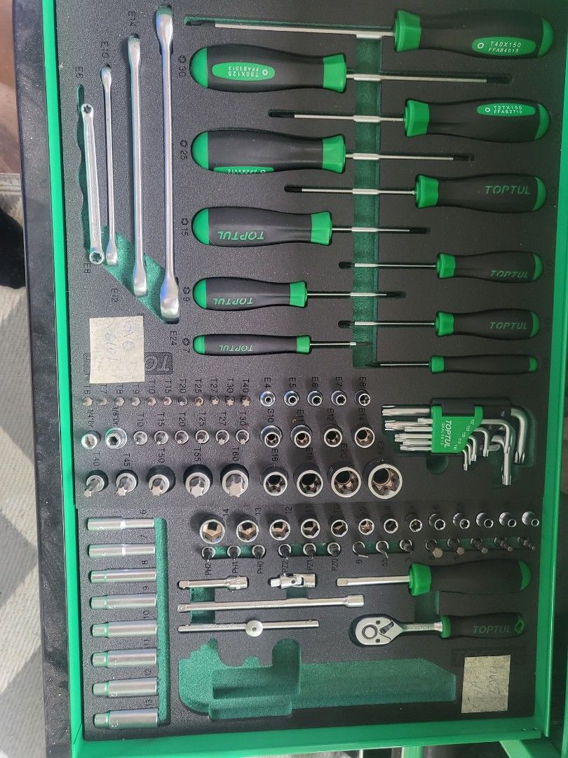 Work bench toptul plus tools, Furniture & Home Living, Furniture ...