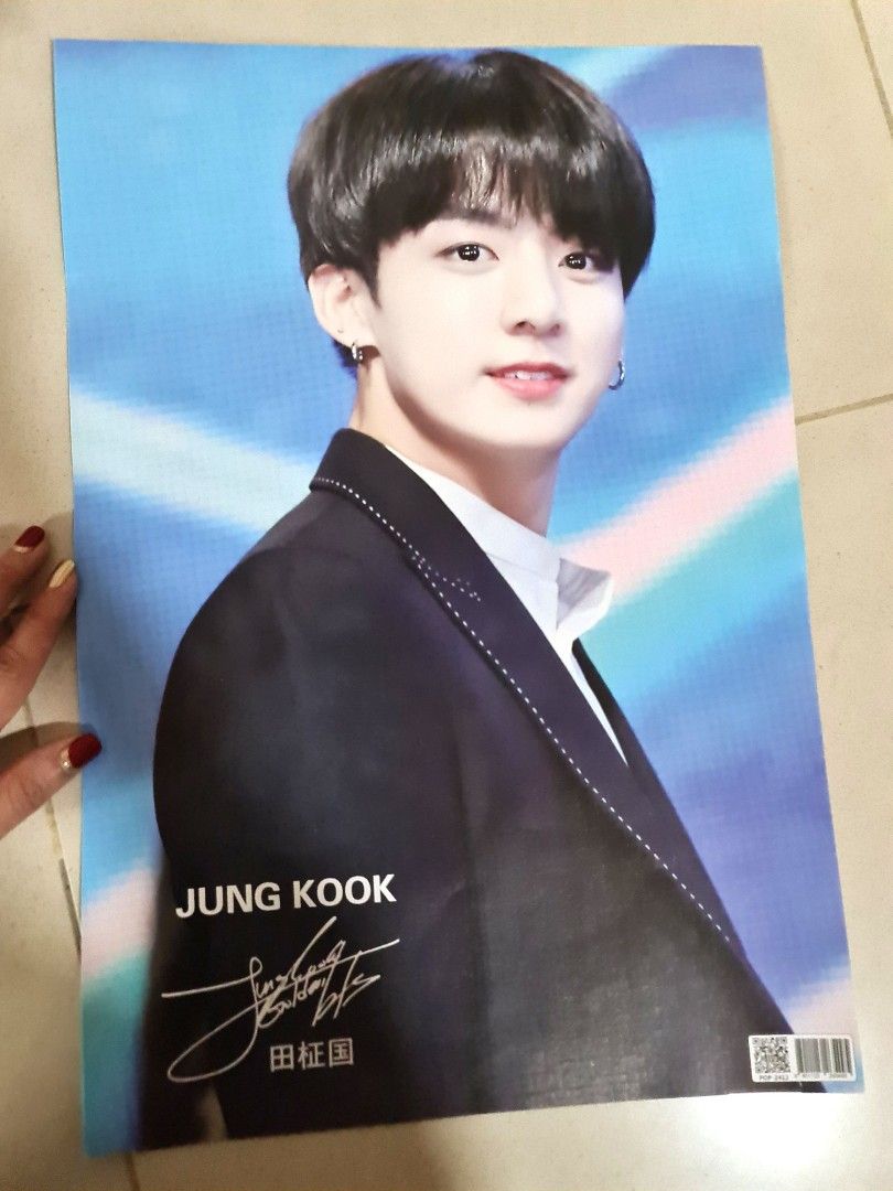 WTS BTS JungKook posters, Hobbies & Toys, Memorabilia & Collectibles, K-Wave on Carousell
