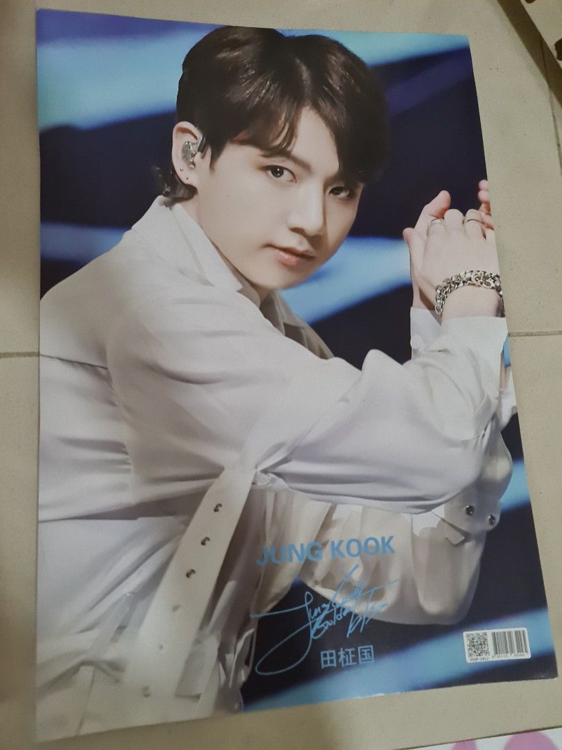 WTS BTS JungKook posters, Hobbies & Toys, Memorabilia & Collectibles, K-Wave on Carousell