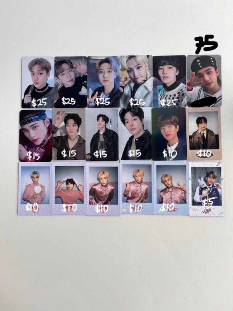 wts stray kids skz photocards, Hobbies & Toys, Memorabilia ...