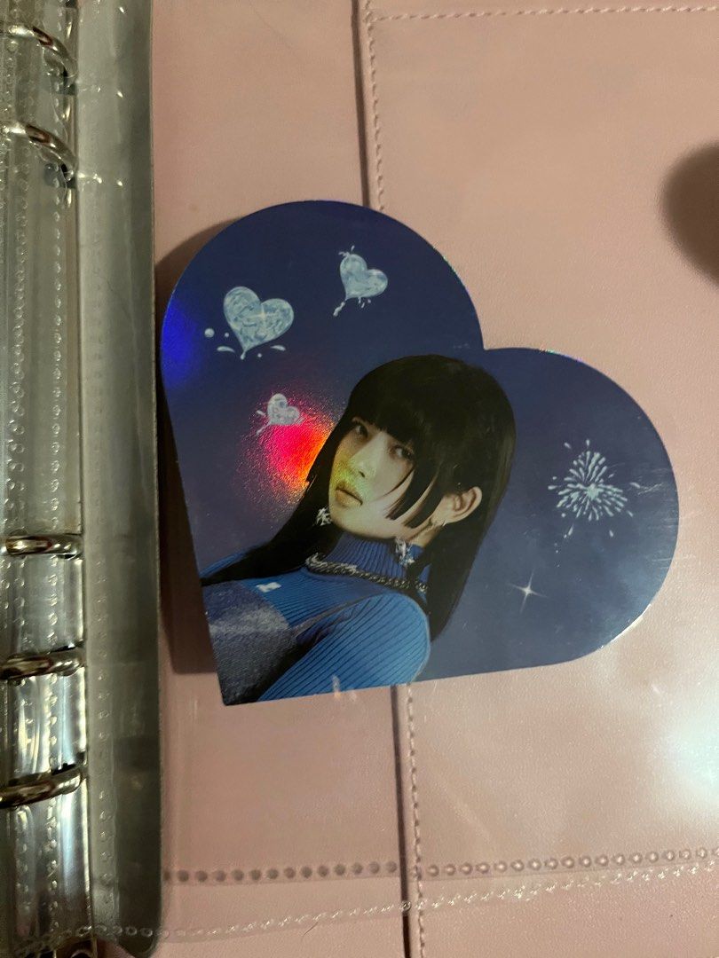 wtt ive love dive rei heart gaeul pc (pink version) lesserafim chaewon ...