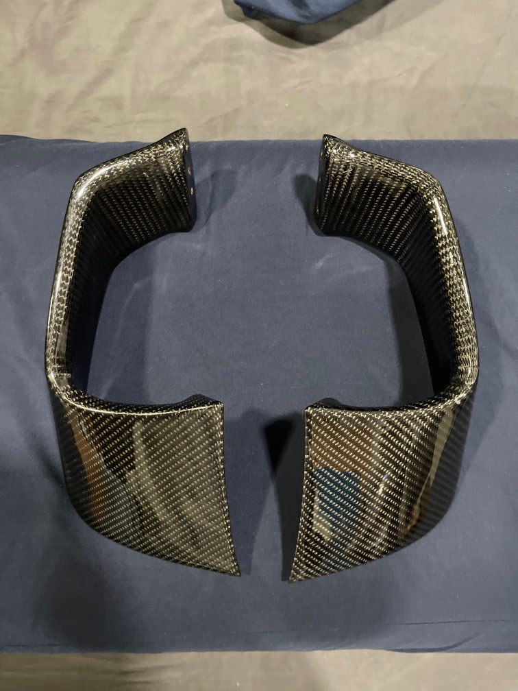 Yamaha R1/R1M GP Winglet RaceCarbon, Motorcycles, Motorcycle ...