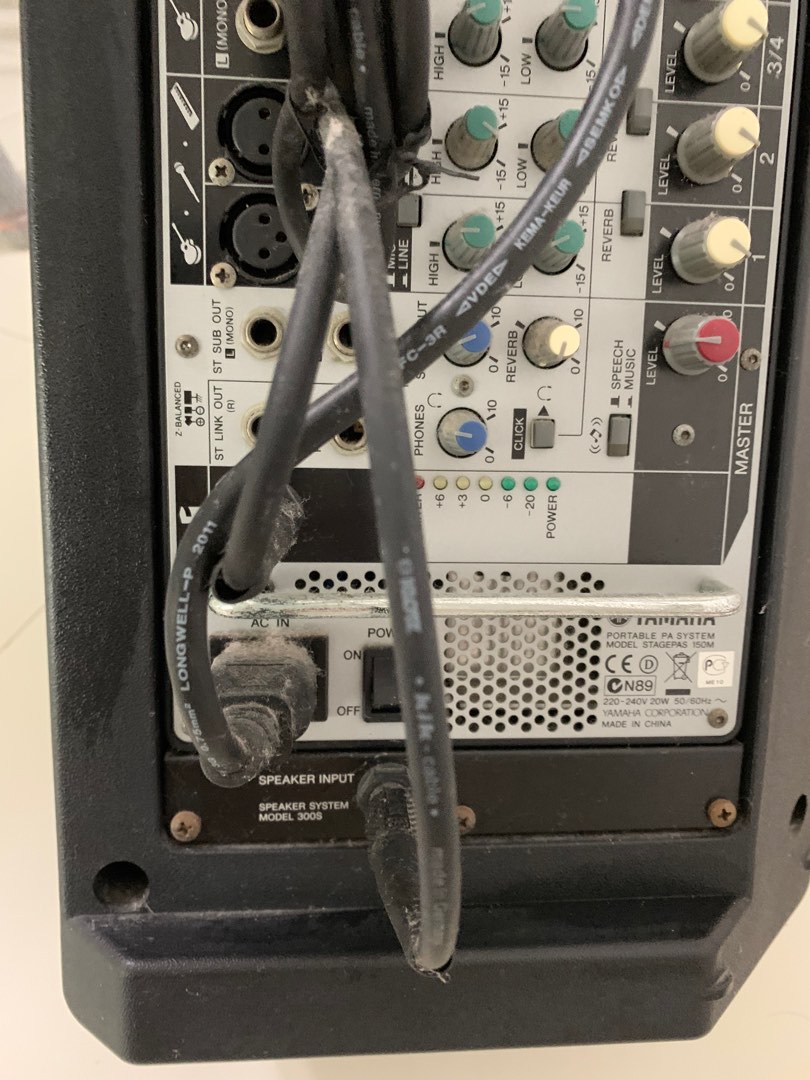 Yamaha Stagepas 150M, Hobbies & Toys, Music & Media, Music Accessories ...