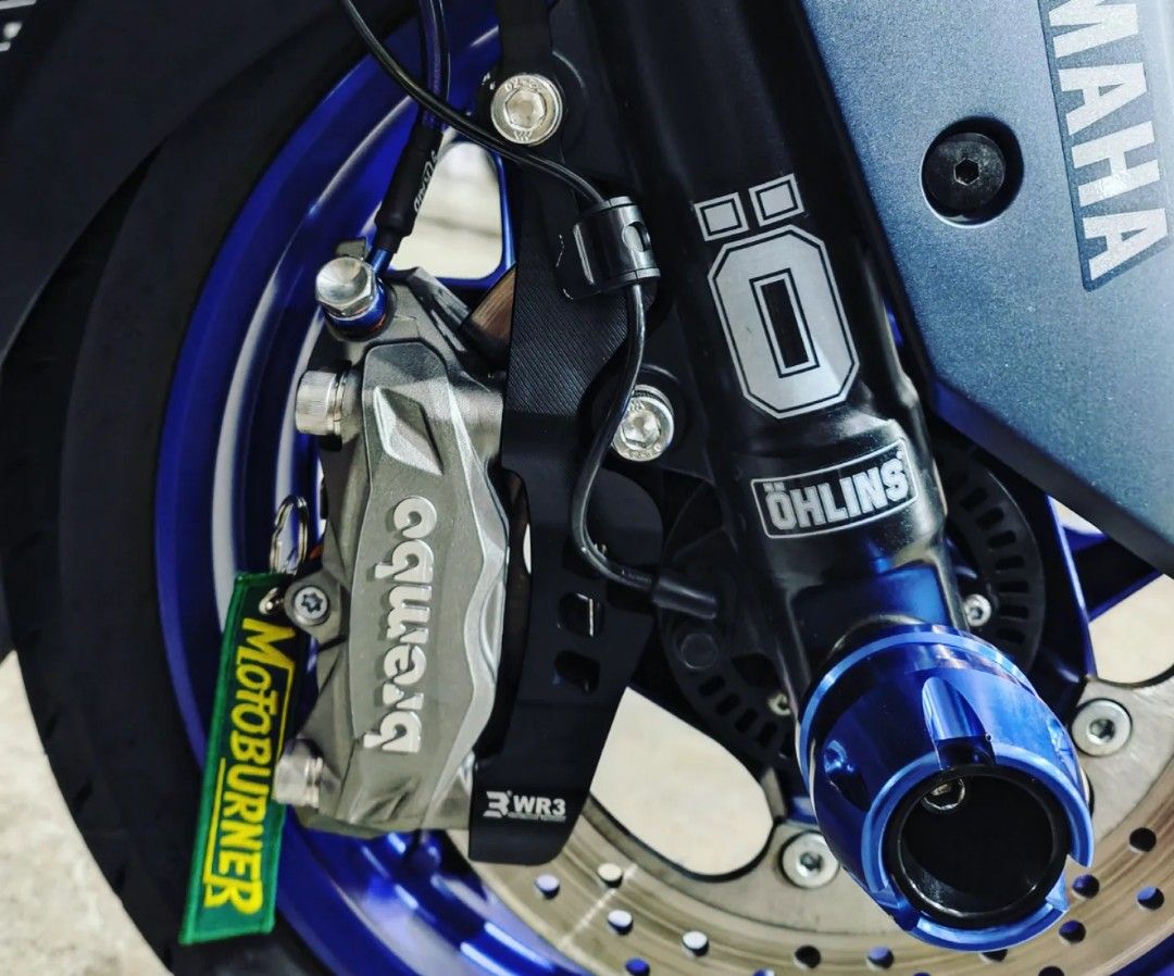 Yamaha Xmax Brembo bracket underslung, Motorcycles, Motorcycle ...