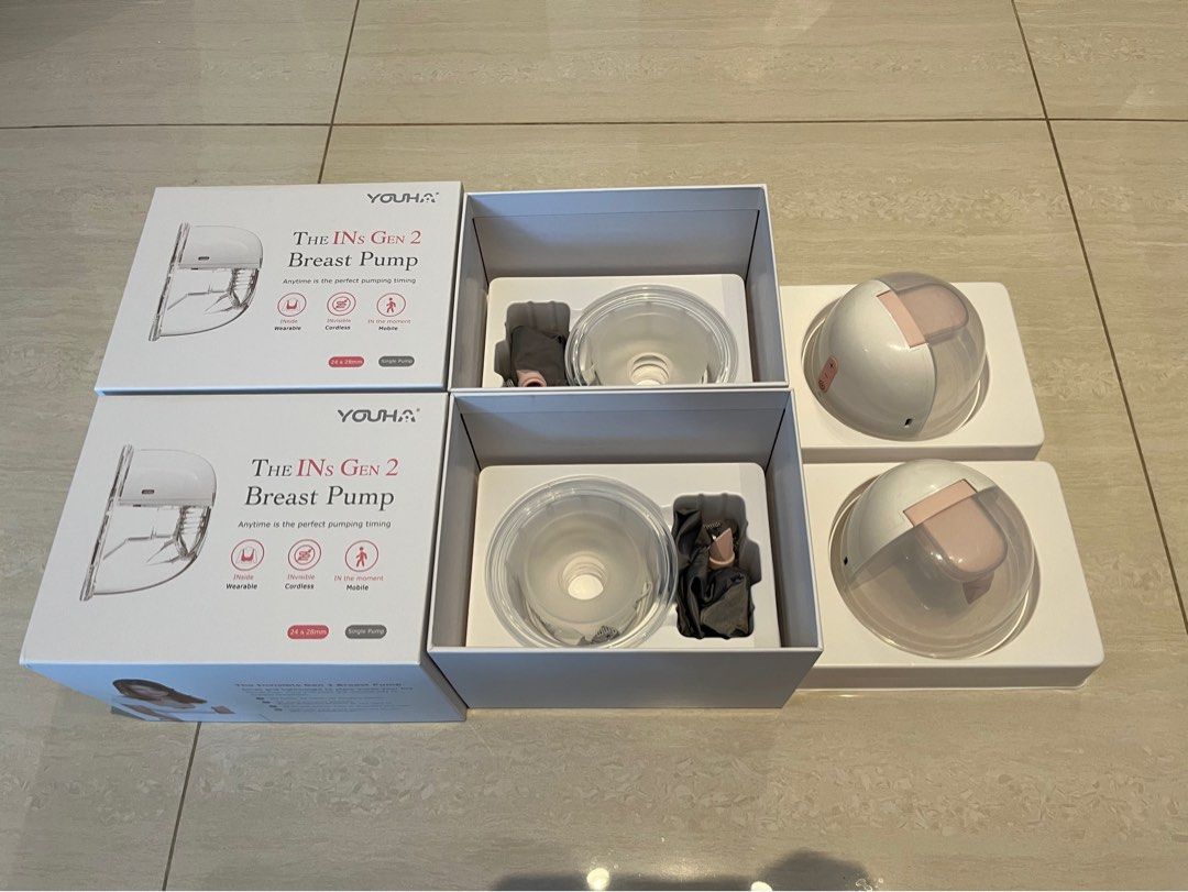 Youha The Ins (Ava) Gen 2 Wearable Handsfree Breast Pump, Babies & Kids ...