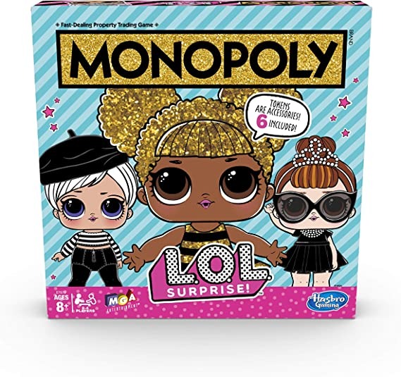 【英國代購直文YY】L.O.L Surprise Monpoly大富翁, 興趣及遊戲, 玩具 & 遊戲類 - Carousell