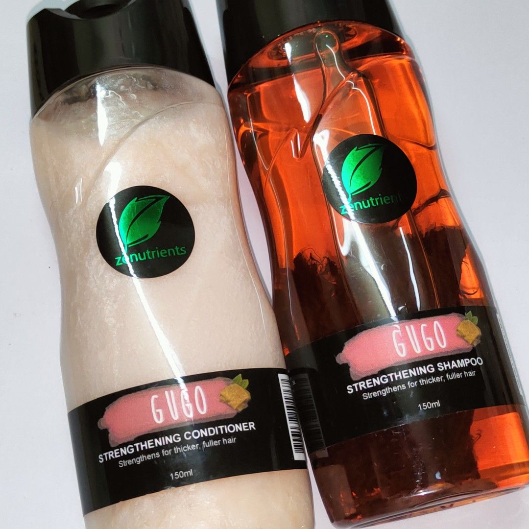Zenutrients Gugo Shampoo & Conditioner Set, Beauty & Personal Care ...