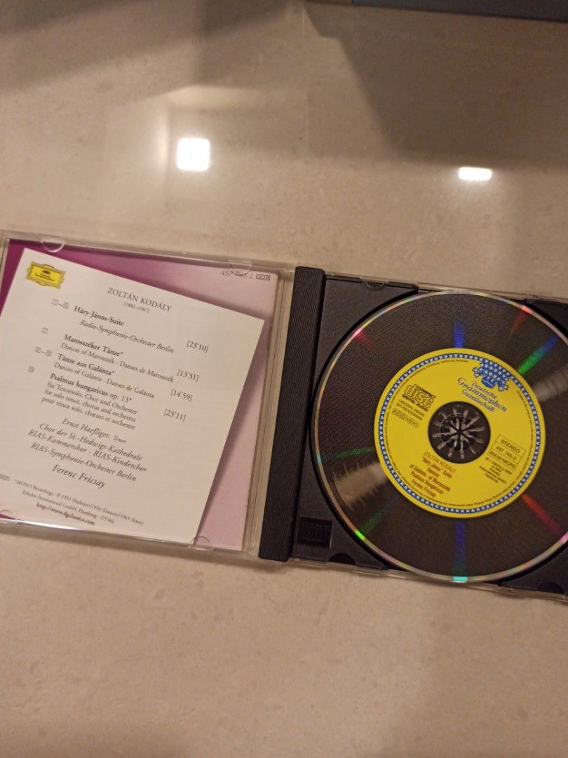 Zoltan Kodaly by Ferenc Fricsay, Hobbies & Toys, Music & Media, CDs ...