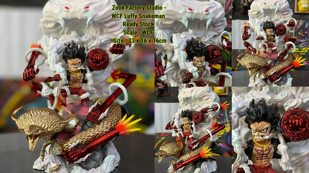 Zook Factory Studio - WCF Luffy Snakeman, Hobbies & Toys, Toys & Games ...