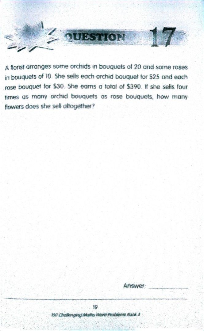 100 challenging math word problems and with solutions for primary 5 ...
