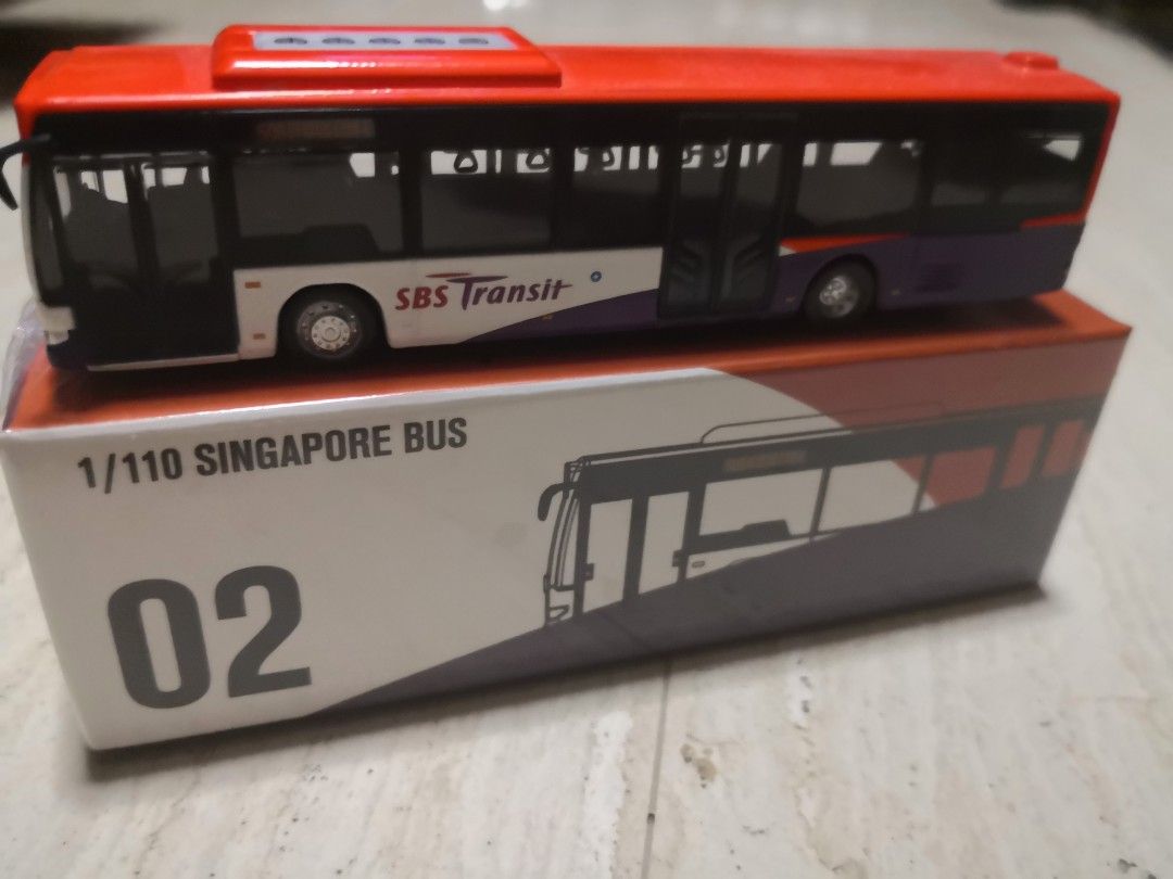 1:110 Singapore Bus SBS Transit Service 506, Hobbies & Toys, Toys ...