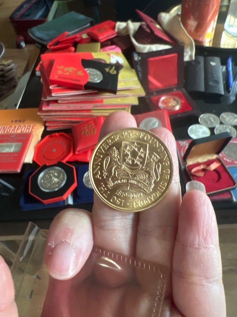 150th yr anniversary 1969 gold coin, Hobbies & Toys, Memorabilia ...
