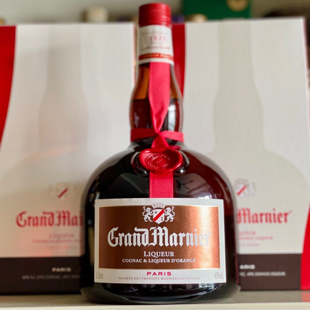 1L Grand Marnier Liqueur Orange Triple Sec W Cognac 1000ml, Food ...