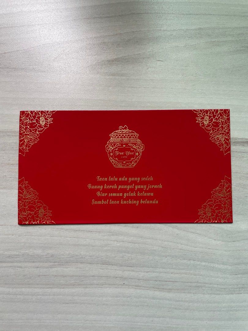 2023 True Blue Cuisine Red Packet, Hobbies & Toys, Stationery & Craft ...