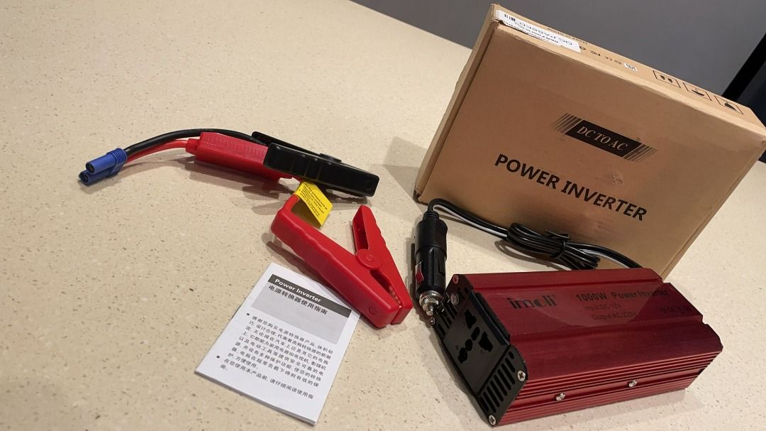 2705) imoli Power Inverter 1000W DC 12V to AC 220V 230V 240V Car ...