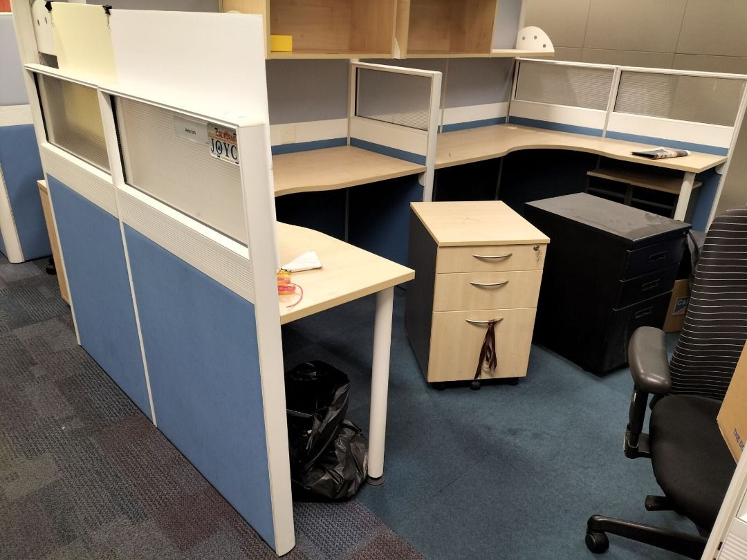 2 in 1, 3 in 1, 4 in 1, Executive Workstation, with partion, with ...