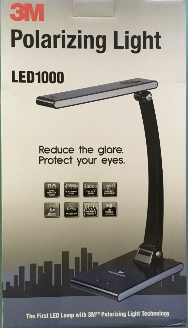 3M Polarizing Light LED1000 (black colour & in good condition), TV ...