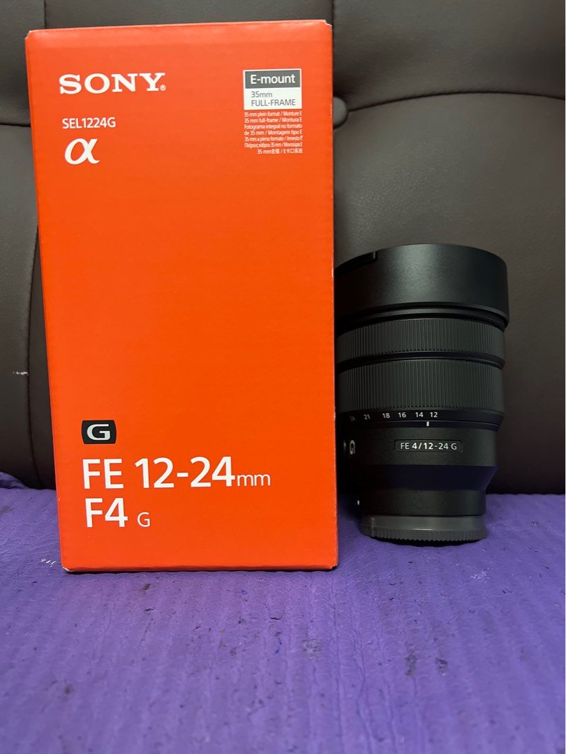 超平 完美無瑕 全套有盒 香港行貨 Sony FE 12-24 12-24mm F4 G, 攝影器材, 鏡頭及裝備 - Carousell