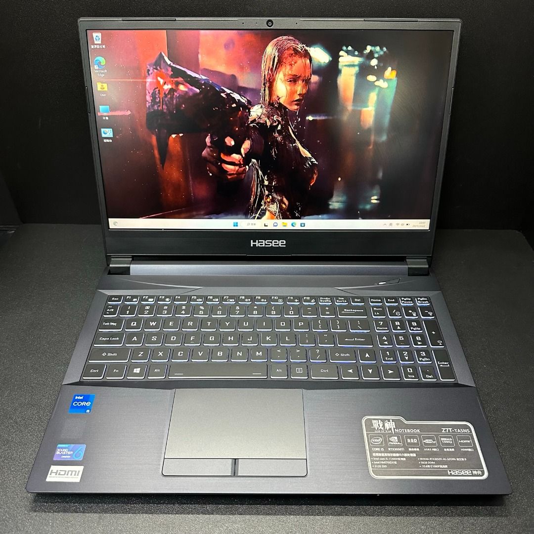 抵玩電競機👍🏼 神舟 HASEE 戰神 Z7 ( i5 11代 / 16GB RAM / 512GB SSD / 15.6吋 )【獨顯 NVIDIA RTX 3050｜144Hz 刷新率】#電 ...