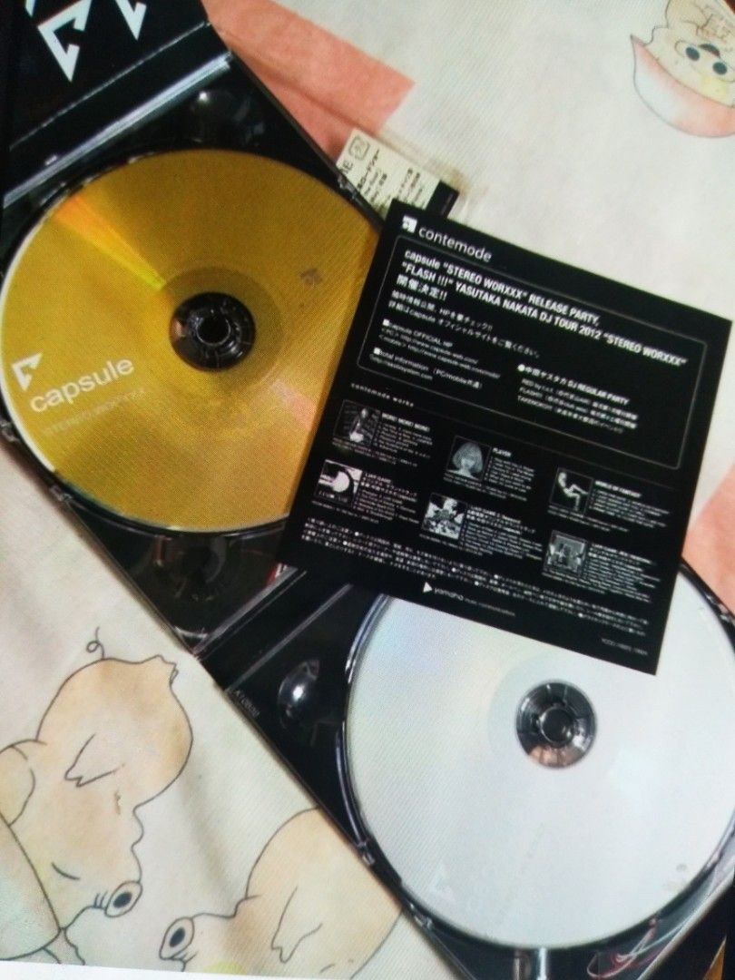 日版 capsule STEREO WORXXX 2 CD 限量初回版 帶側紙 齊件 +++, 興趣及遊戲, 音樂樂器 & 配件, 音樂與媒體 - CD 及 DVD - Carousell