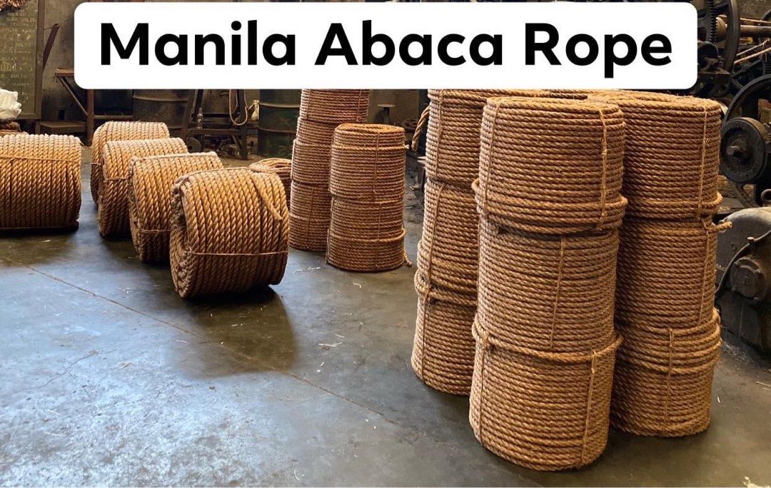 Abaca Rope/Pure Manila Rope, Commercial & Industrial, Construction ...