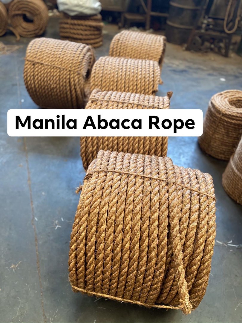 Abaca Rope/Pure Manila Rope, Commercial & Industrial, Construction ...