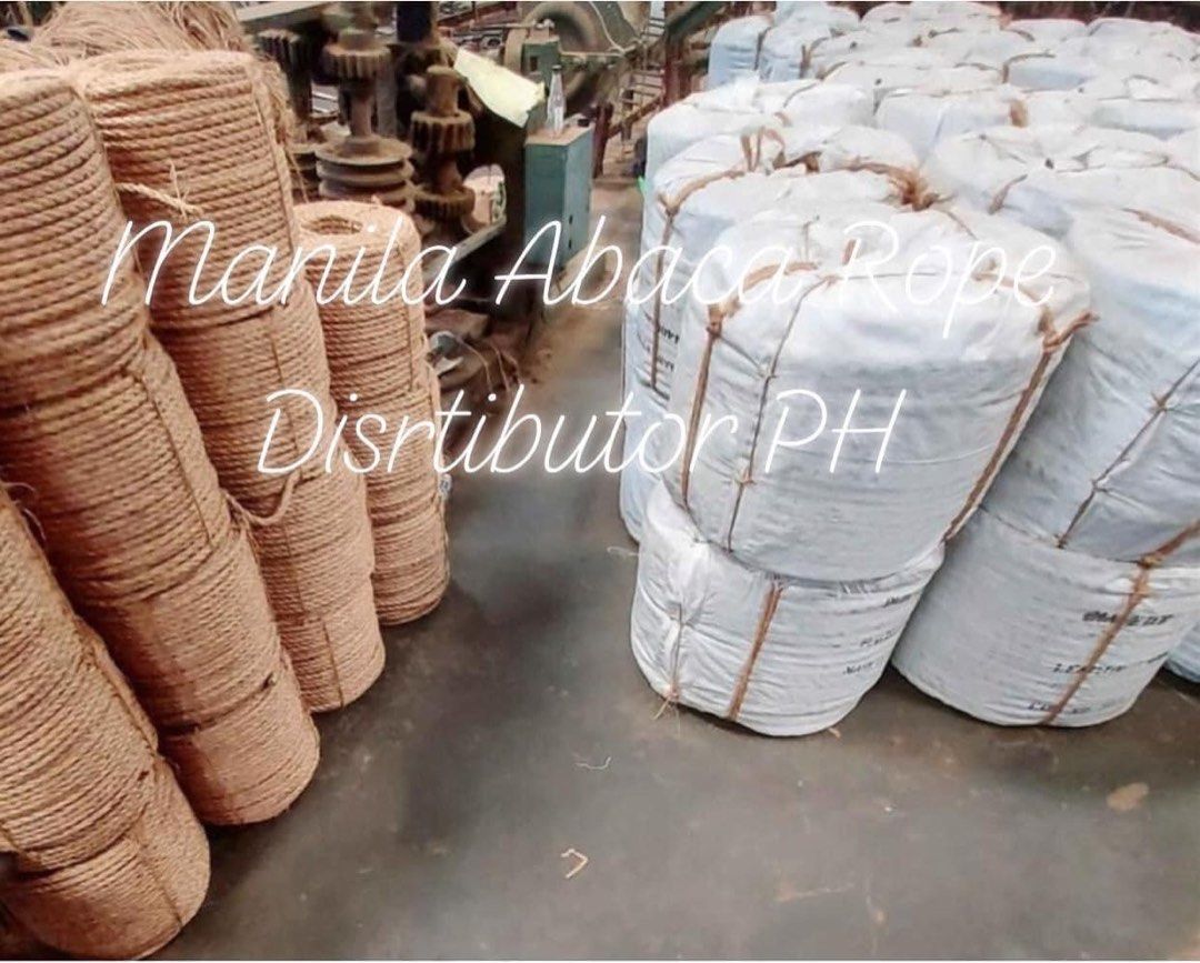 Abaca Rope/Pure Manila Rope, Commercial & Industrial, Construction ...