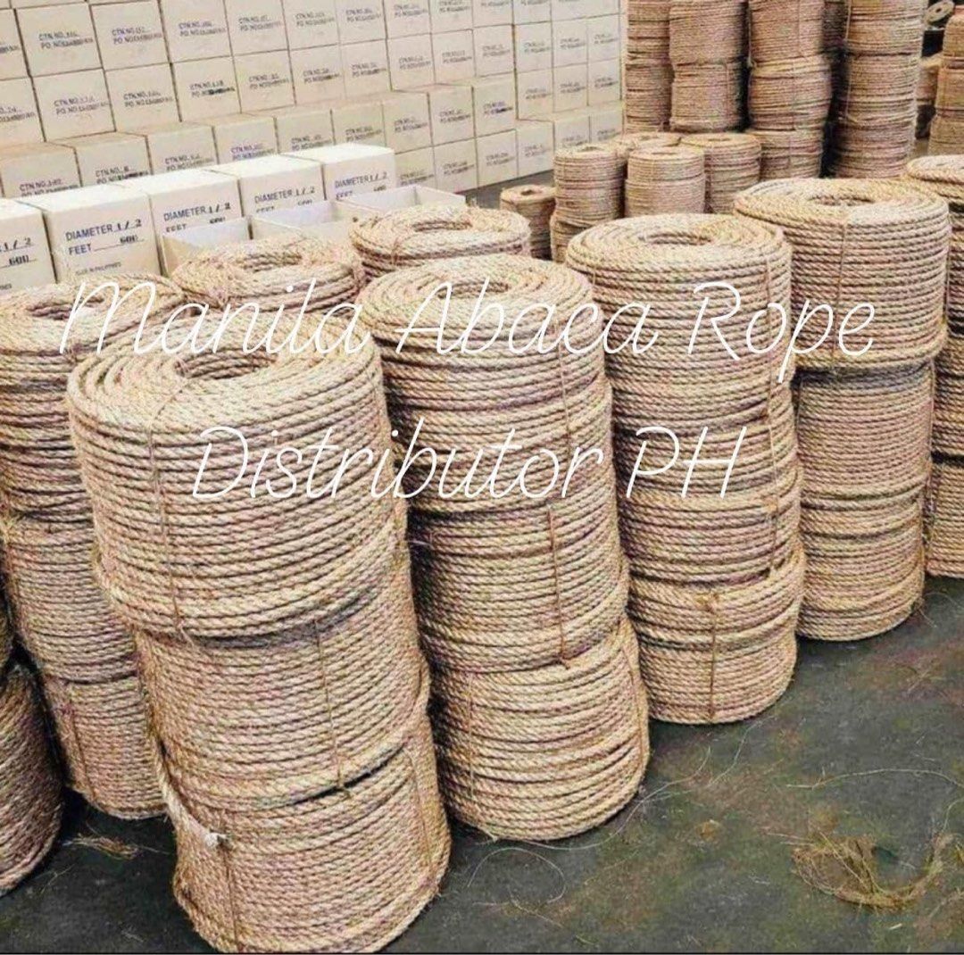 Abaca Rope/Pure Manila Rope, Commercial & Industrial, Construction ...