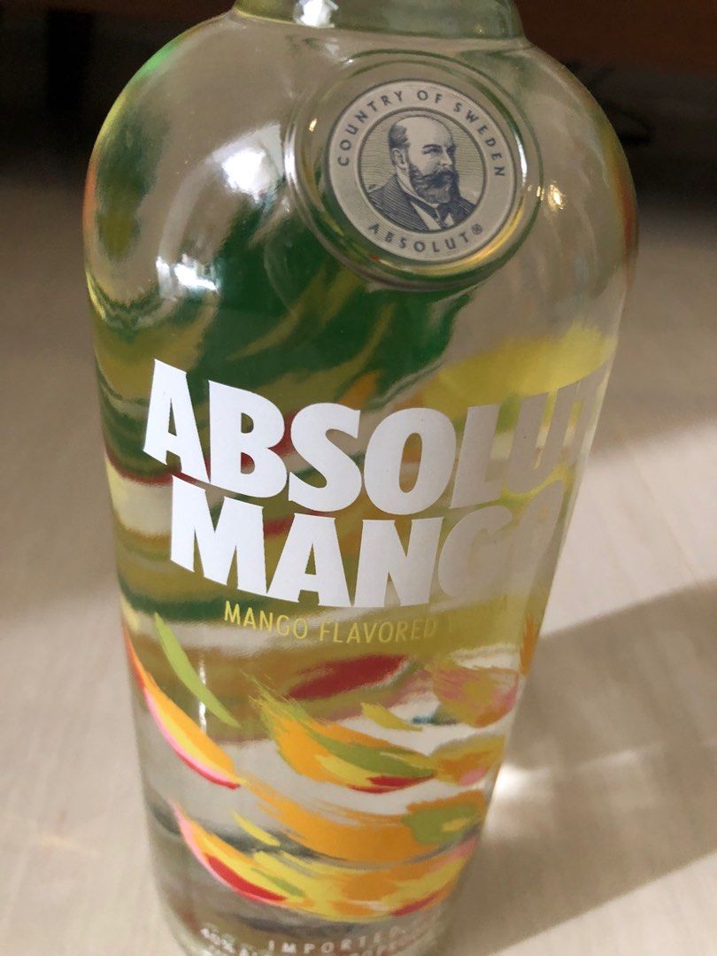 Absolut Mango flavoured Vodka, Food & Drinks, Alcoholic Beverages on ...