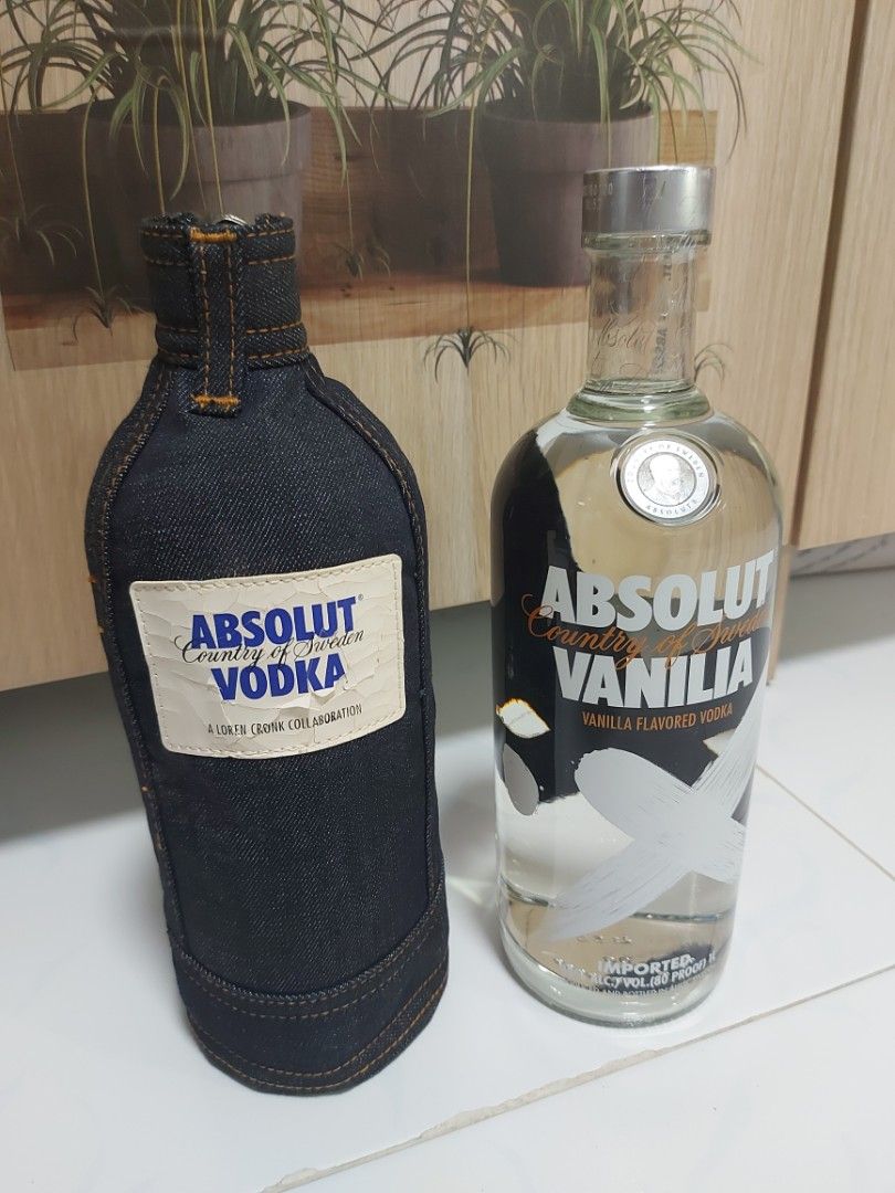 Absolut Vodka Vanilla 1L (sealed), Food & Drinks, Alcoholic Beverages on Carousell