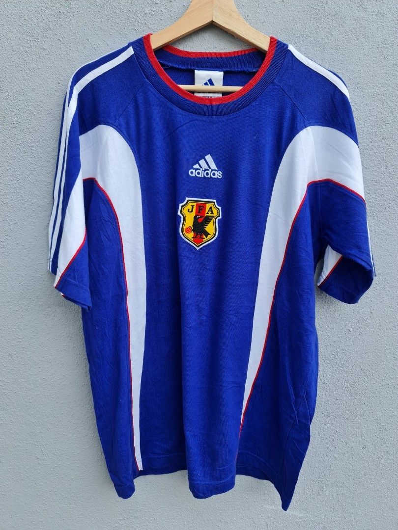 ADIDAS JAPAN FOOTBALL TEAM JFA, Men's Fashion, Tops & Sets, Tshirts ...