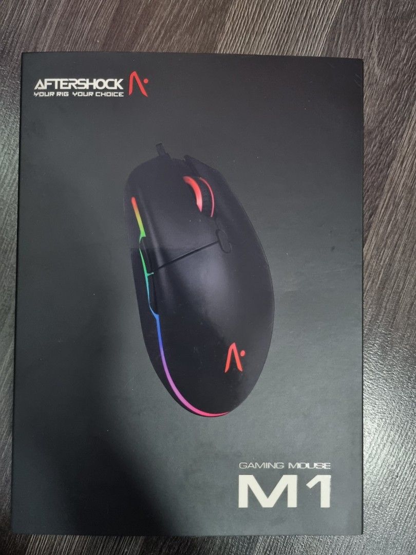 Aftershock Gaming Mouse M1, Computers & Tech, Parts & Accessories ...