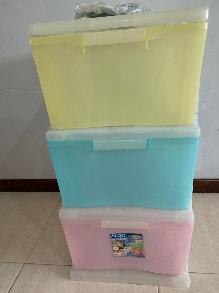 Algo Compact Stocker/ Storage 3-Tier with 4 wheels, Furniture & Home ...