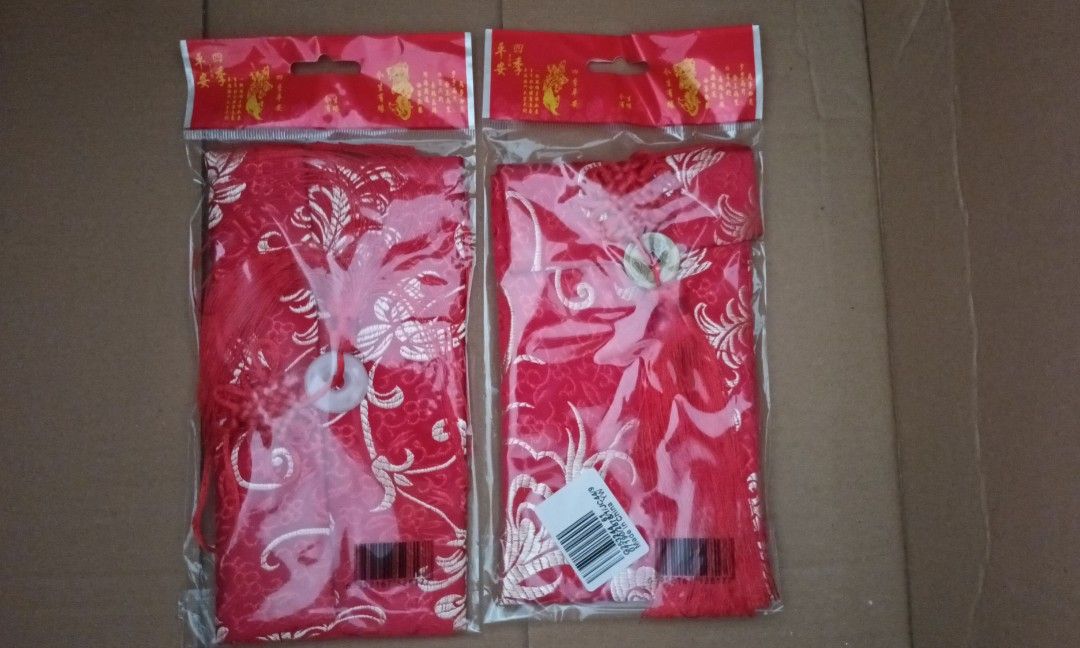 Ang Pow made of fabric, Women's Fashion, Bags & Wallets, Purses ...