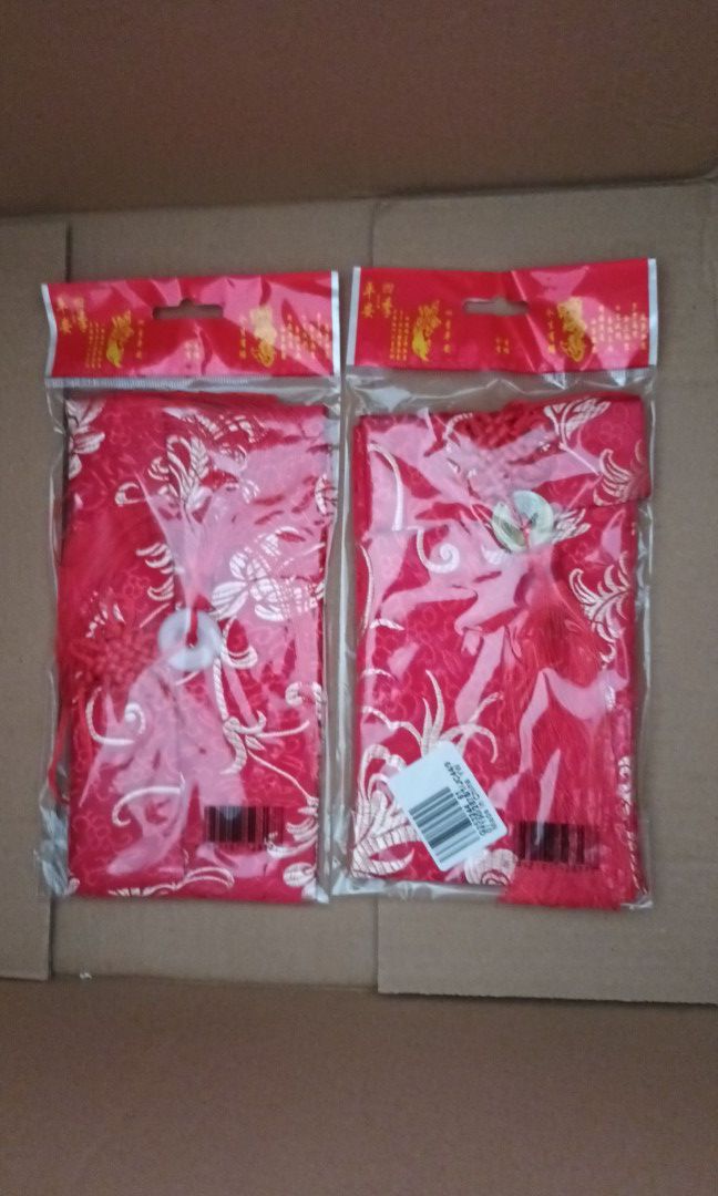 Ang Pow made of fabric, Women's Fashion, Bags & Wallets, Purses ...