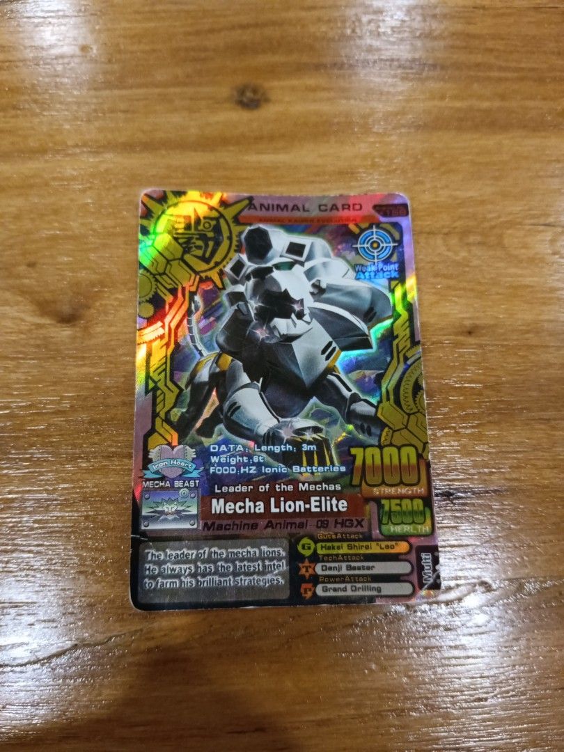 Animal Kaiser - Mecha Lion Elite, Hobbies & Toys, Toys & Games on Carousell