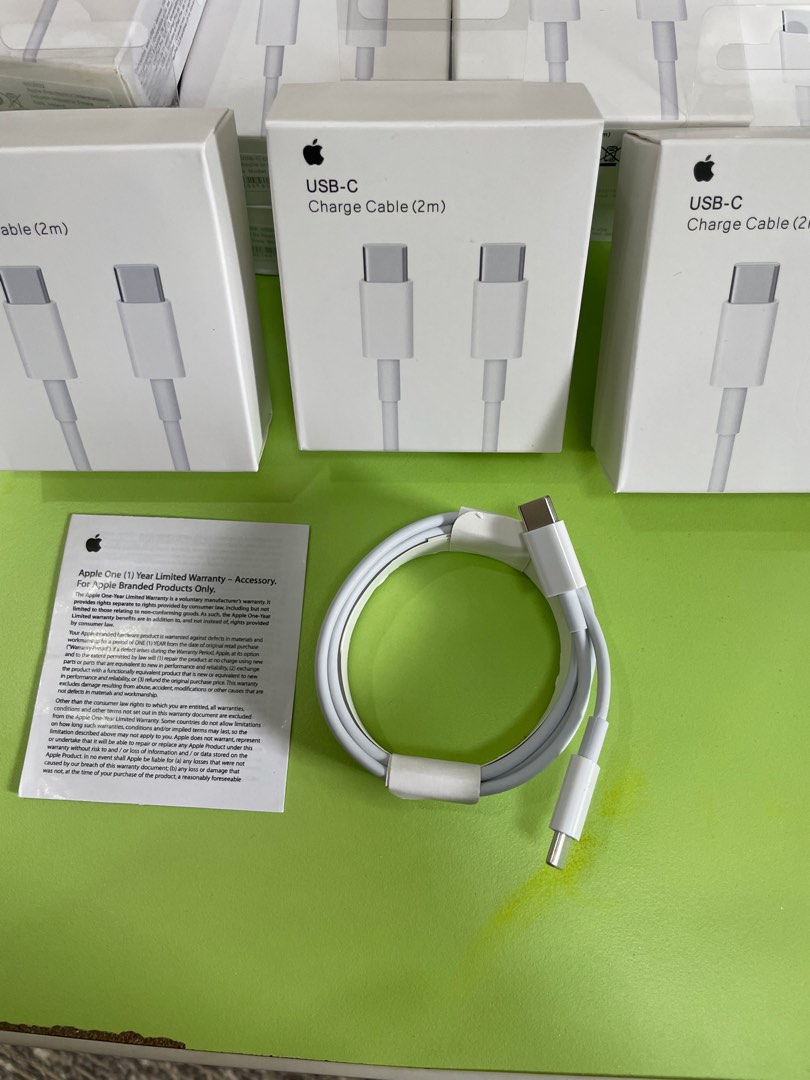 Apple USB-C Charger Cable (2 meters), Mobile Phones & Gadgets, Mobile ...