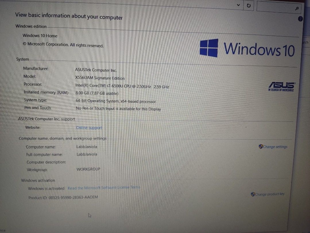 Asus Laptop F556u Core i7, Computers & Tech, Laptops & Notebooks on ...