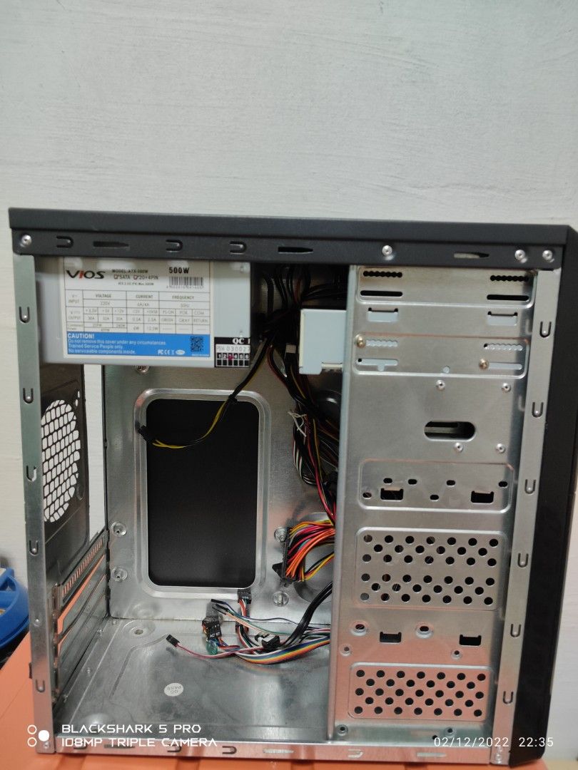 ATX CPU CASING with PSU, Computers & Tech, Desktops on Carousell