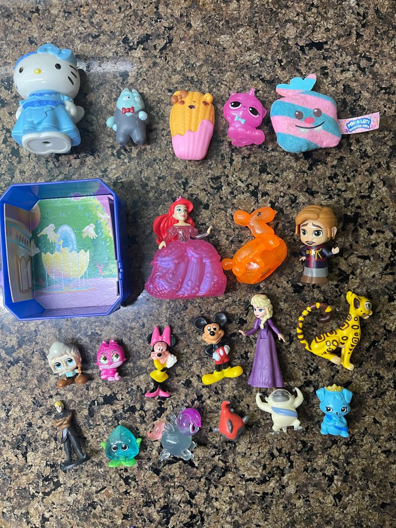 Batch 1- Authentic Disney Princess mini figure, Hatchimals, Disney ...