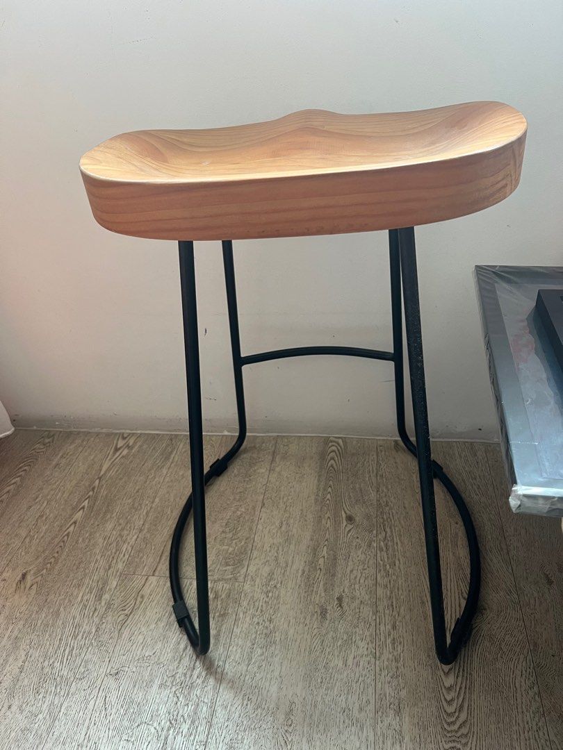Bar stools for island top (not bar top), Furniture & Home Living ...