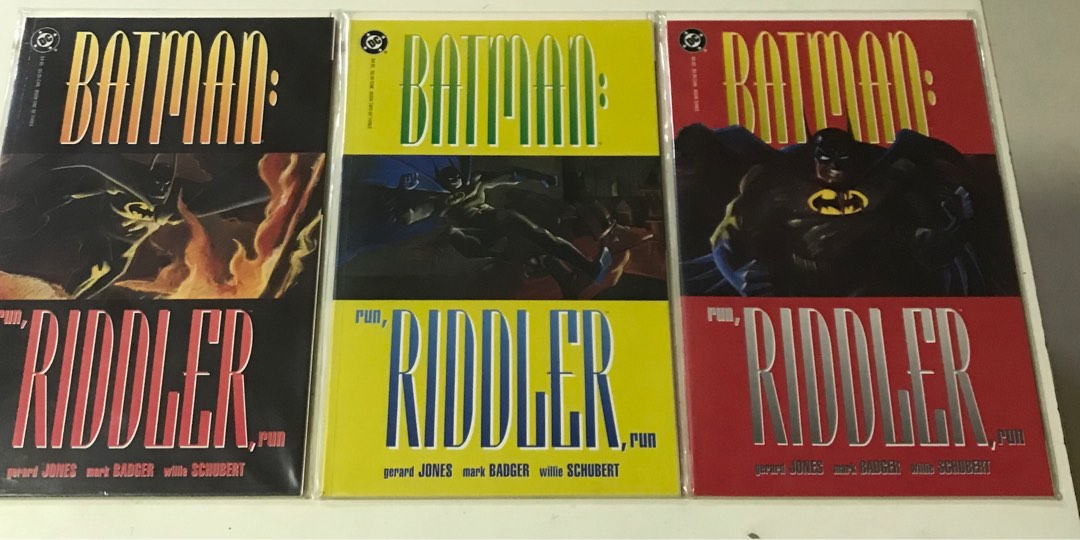 Batman: run, Riddler, run, Hobbies & Toys, Books & Magazines, Comics ...