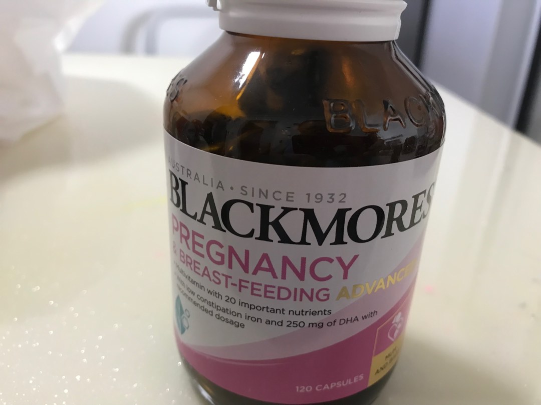 Blackmores Pregnancy Advanced, Health & Nutrition, Health Supplements ...