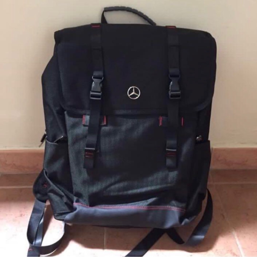 BN Mercedes Benz backpack, Men's Fashion, Bags, Backpacks on Carousell
