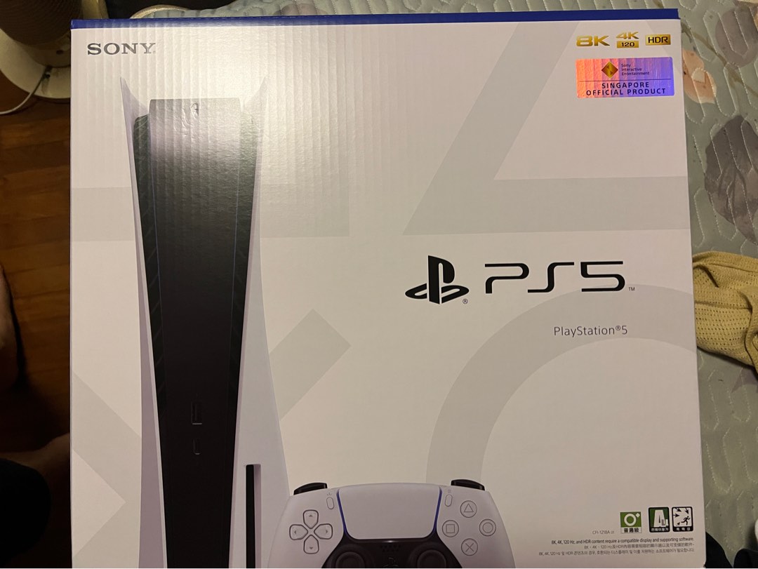 BNIB Sony PS5 Disc Edition (Local Singapore Set), Video Gaming, Video Game Consoles, PlayStation ...