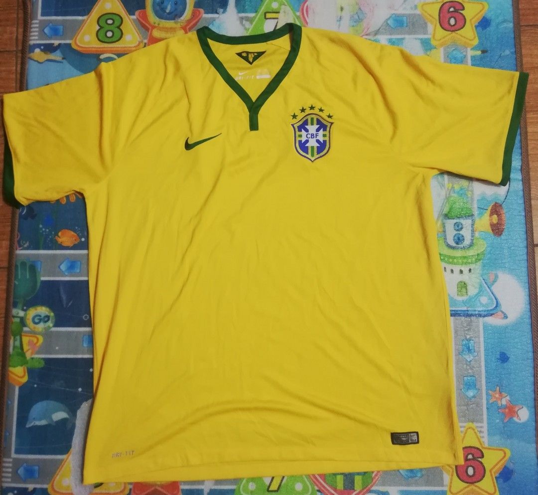 Brazil Home kit, Men's Fashion, Tops & Sets, Tshirts & Polo Shirts on ...