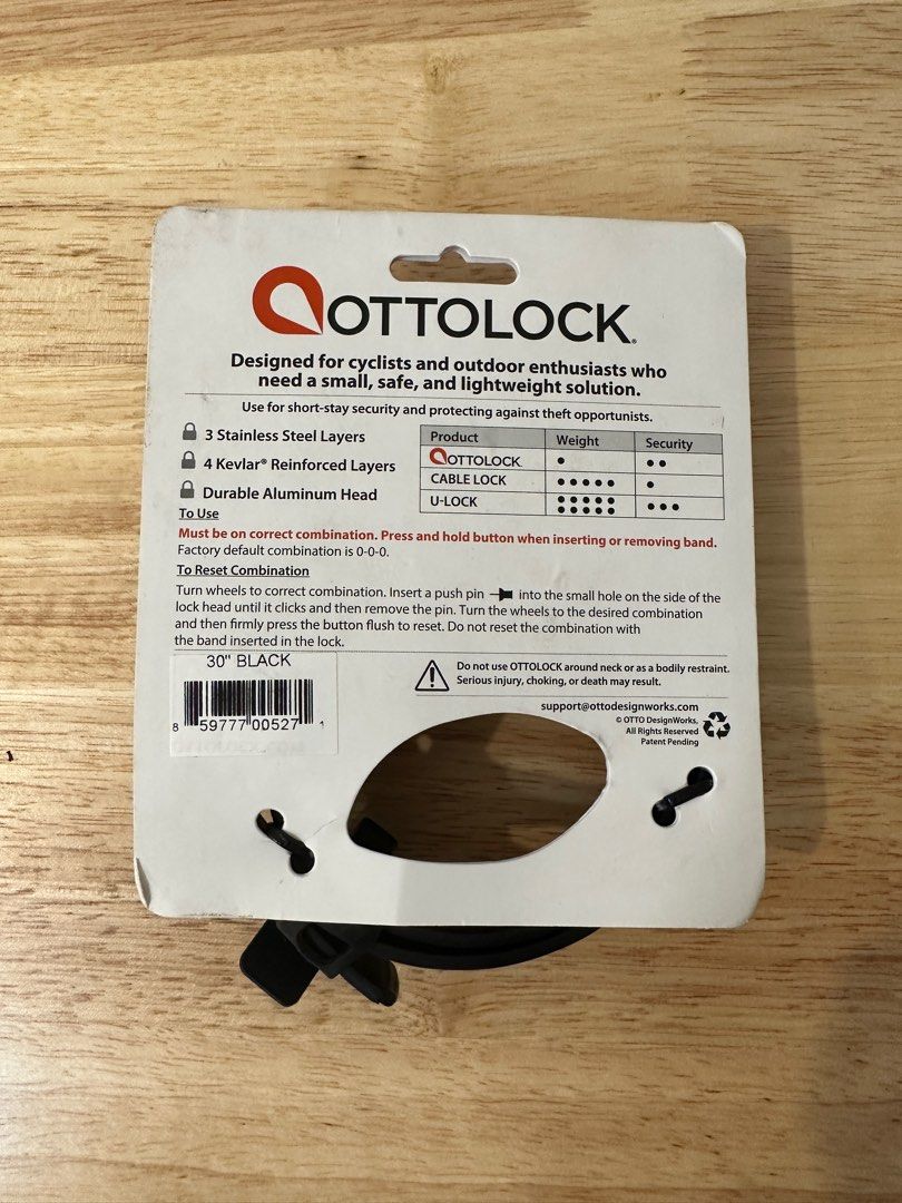 Brompton Ottolock, Sports Equipment, Bicycles & Parts, Parts ...